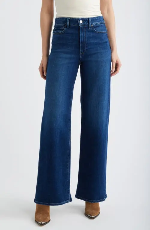 Paige Anessa High Waist Wide Leg Jeans - Willat