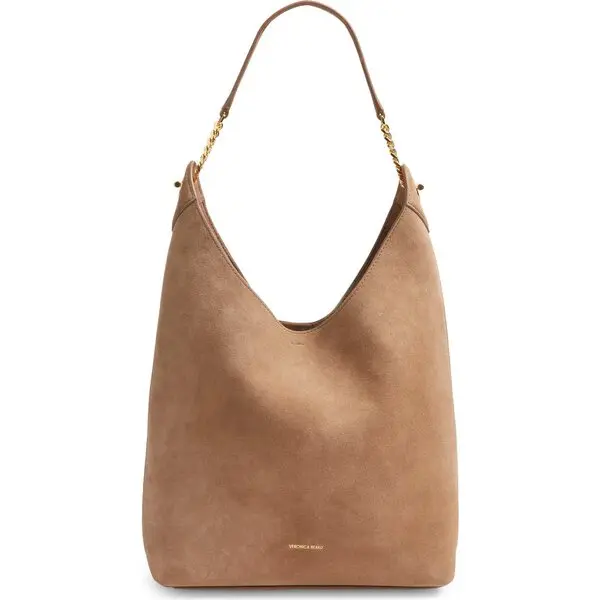 Veronica Beard Small Jour Suede Shoulder Bag