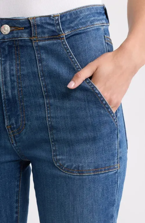 FRAME The Reboot Modern Pocket Bootcut Jeans
