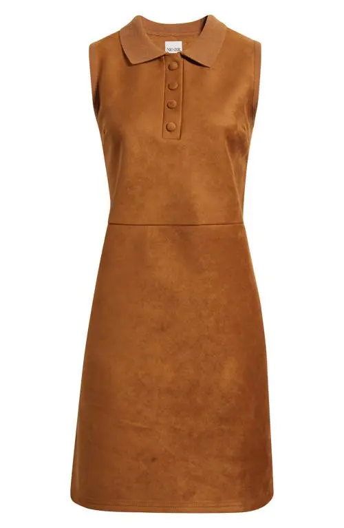 NIC+ZOE Marley Faux Suede Sheath Dress