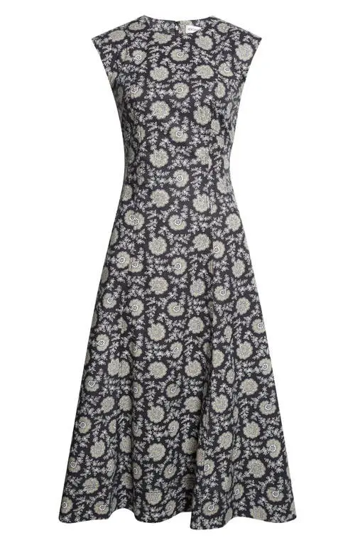 Veronica Beard Dulce Stretch Cotton Dress
