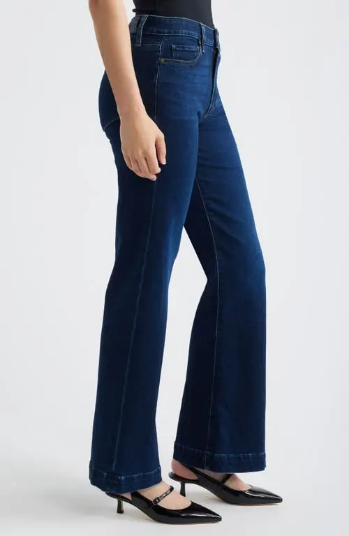 Paige Leenah High Waist Wide Leg Jeans