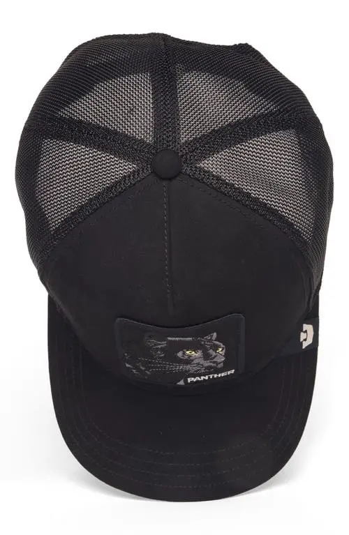 GOORIN BROS Panther Patch Faux Suede Trucker Hat