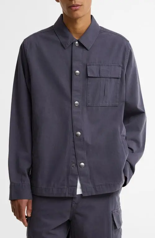 Barbour Wetheral Cotton Canvas Overshirt
