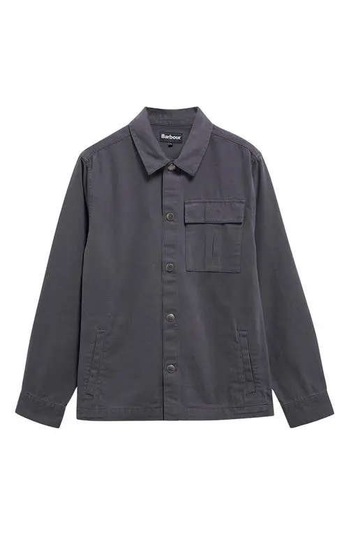 Barbour Wetheral Cotton Canvas Overshirt