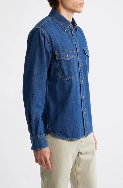 Rag & Bone Infuse Denim Button-up Shirt