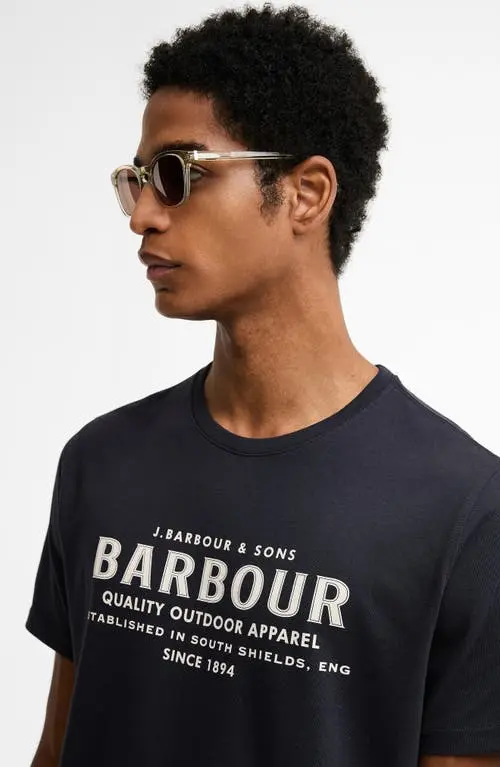 Barbour Logo Graphic T-shirt