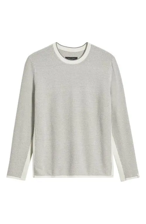 Rag & Bone Oliver Crewneck Sweater - Fog
