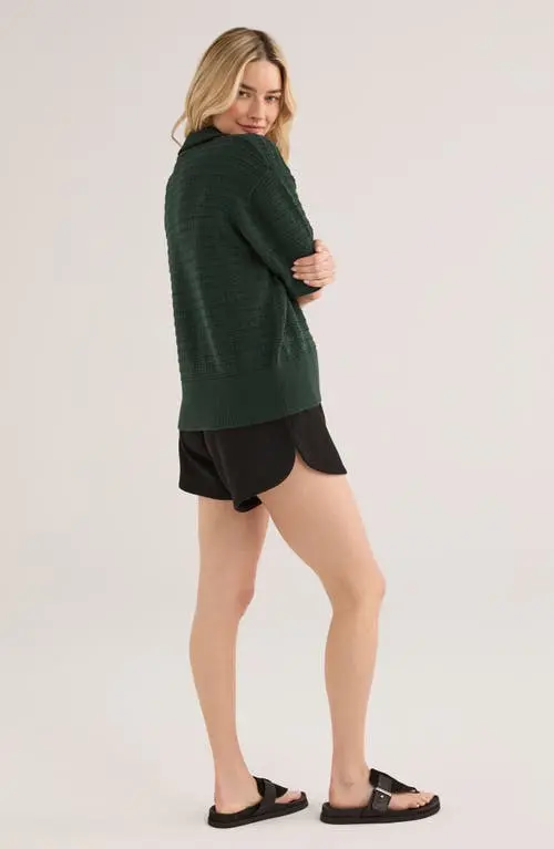Varley Guilia Texture Polo