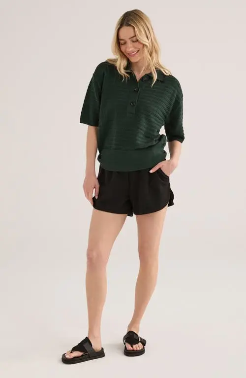 Varley Giulia Texture Polo