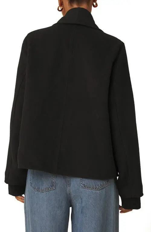 Splendid Crop Icon Coat - Black