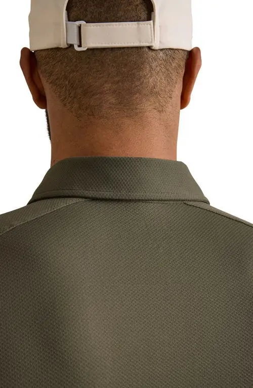 RHONE Performance Piqué Polo - Lichen Green