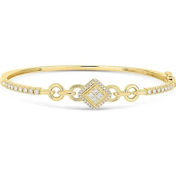 Bony Levy Cleo Diamond Bangle Bracelet - 18k Yellow Gold
