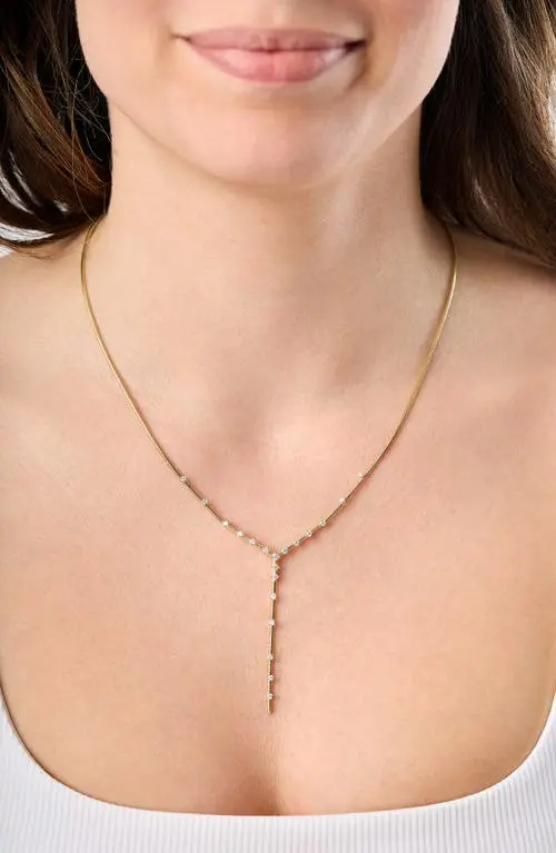 Bony Levy 18k Gold Solstice Diamond Y-necklace
