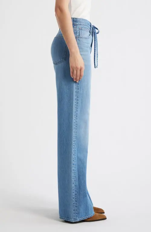 Madewell The Ultimate Wide-leg Jean In Airy Denim - Mobridge Wash