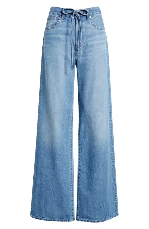 Madewell The Ultimate Wide-leg Jean In Airy Denim - Mobridge Wash