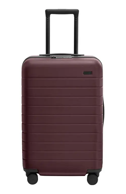 AWAY The Bigger Flex Carry-on Suitcase - Oxblood Red