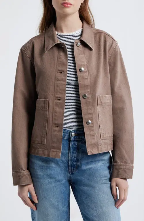 Madewell Denim Chore Jacket - Light Umber