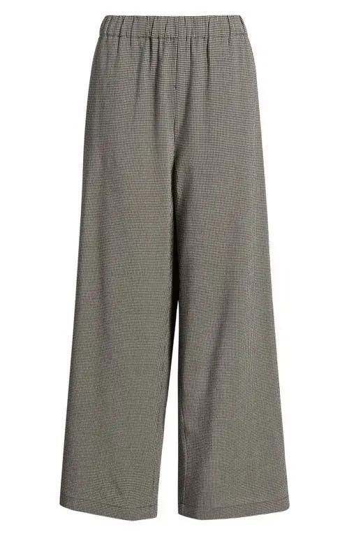 Eileen Fisher High Rise Wide Leg Ankle Pants