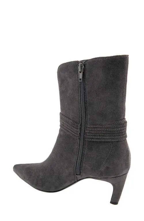 Bcbgmaxazria Zoryn Belted Pointed Toe Boot - Grey