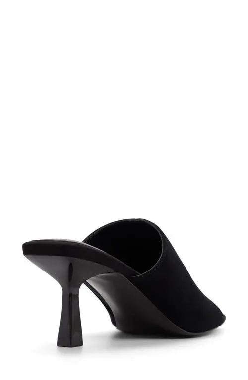 Aldo Sidema Kitten Heel Slide Sandal - Open Black