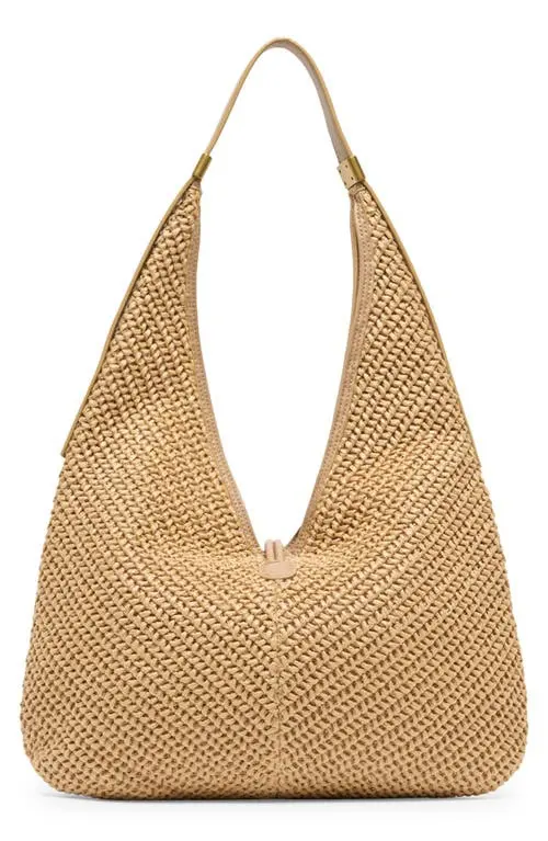 Dolce Vita Mercer Raffia Shoulder Bag
