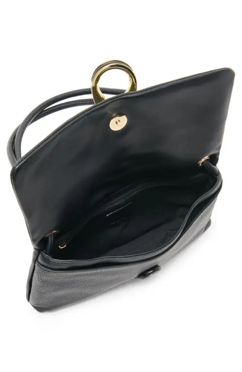 Dolce Vita Amina Shoulder Bag - Black Leather