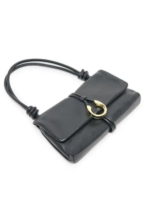 Dolce Vita Amina Shoulder Bag - Black Leather