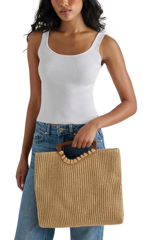 Dolce Vita Lesley Clutch - Natural Raffia