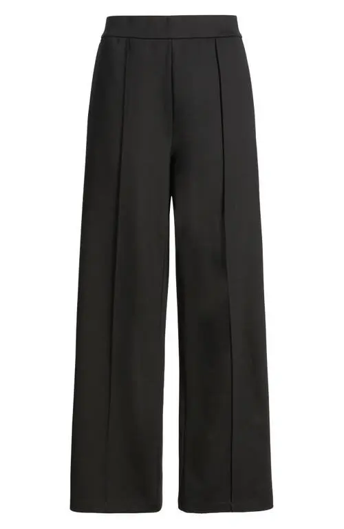 Eileen Fisher Pintuck High Waist Wide Leg Pants