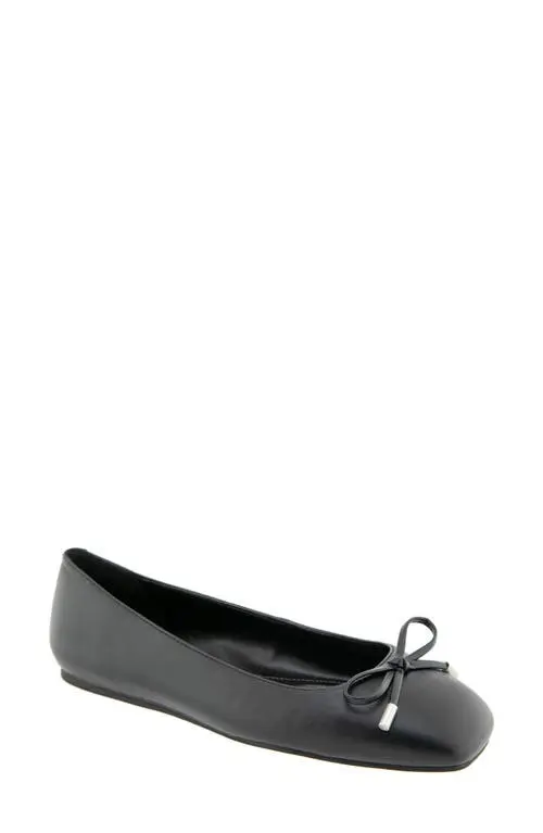 Bcbgmaxazria Hartly Bow Ballet Flat - Black
