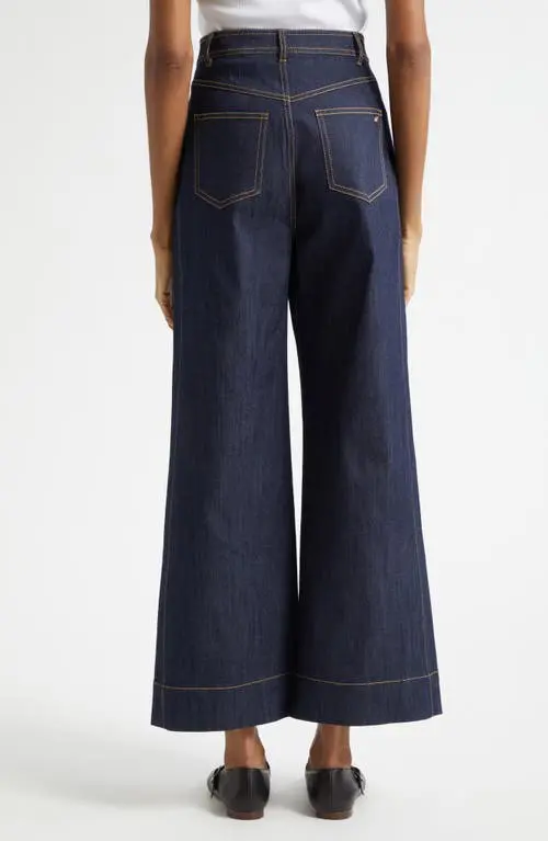 Cinq À Sept Sallie High Waist Wide Leg Jeans