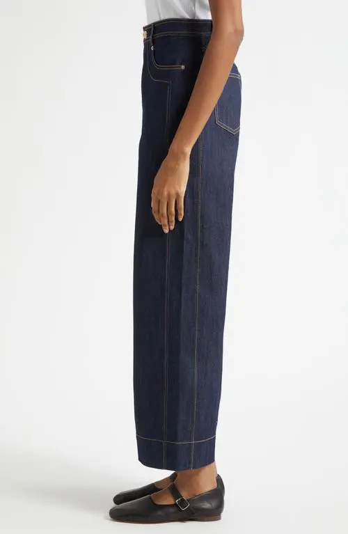 Cinq À Sept Sallie High Waist Wide Leg Jeans