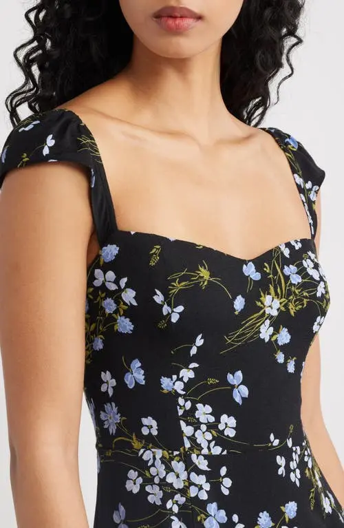 REFORMATION Bryson Floral Midi Dress - Lia
