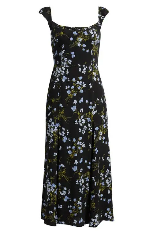 REFORMATION Bryson Floral Midi Dress - Lia