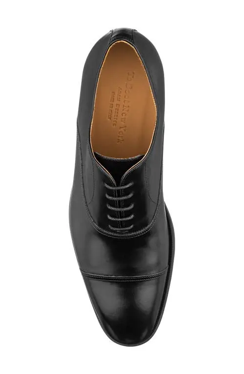 To Boot New York Dale Cap Toe Oxford - Black