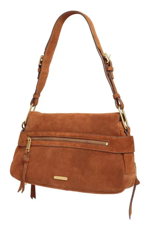 Rebecca Minkoff Julian Suede Shoulder Bag