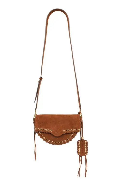 Rebecca Minkoff Mason Leather Crossbody Bag - Cognac