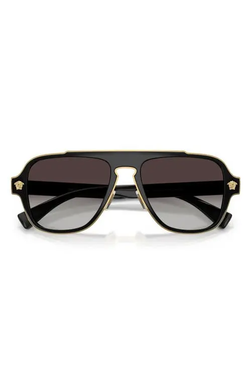 Versace 56mm Square Sunglasses