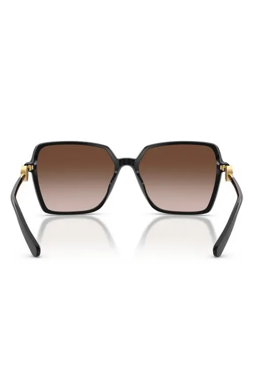 Versace 58mm Square Sunglasses