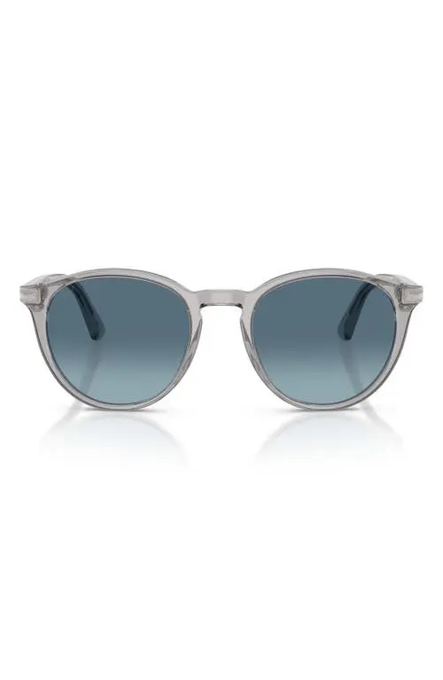 Persol 52mm Gradient Phantos Sunglasses - Grey/azure Gradient Blue