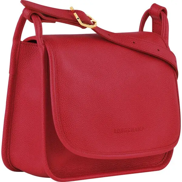Longchamp Le Foulonné Leather Crossbody Bag - Love
