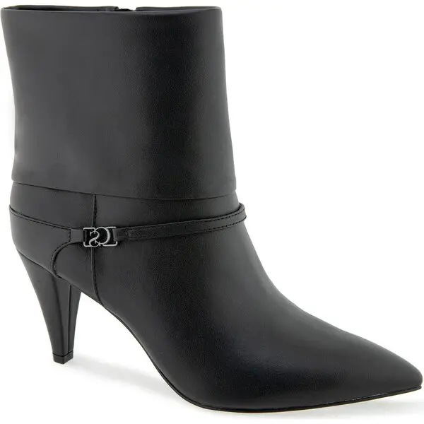 Christian Siriano Maise Cone Heel Bootie - Black