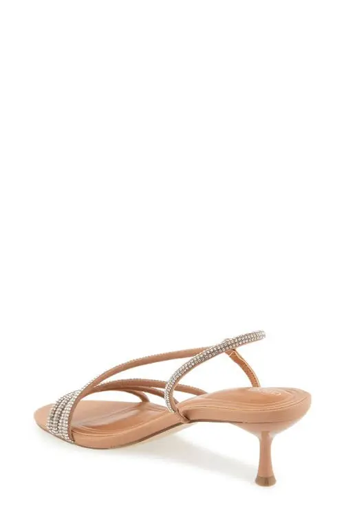 Christian Siriano Embellished Slingback Sandals