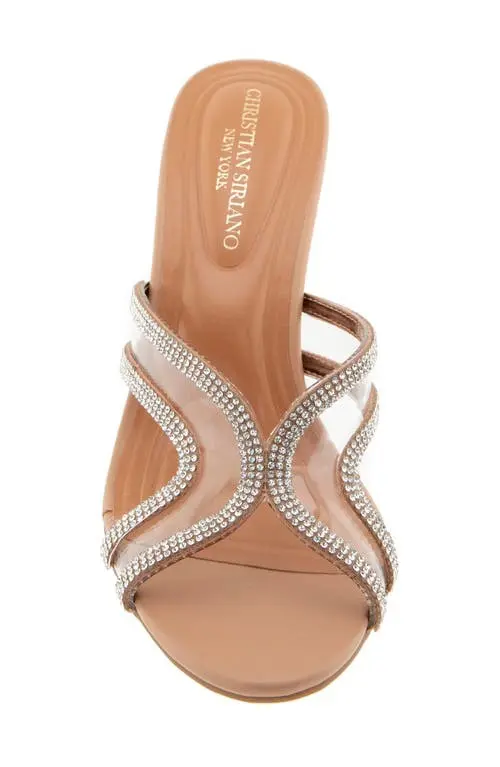 Christian Siriano Julian Embellished Strappy Sandal