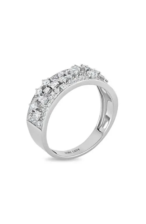 Bony Levy Mika Diamond Pavé Band Ring