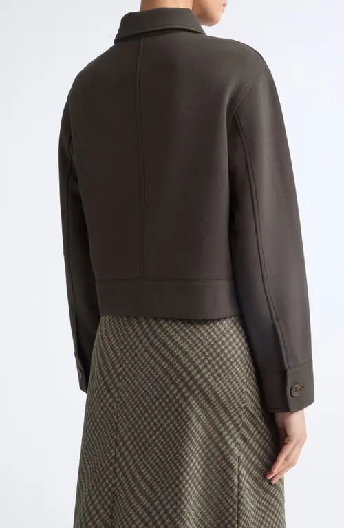 Vince Textured Knit Zip Jacket