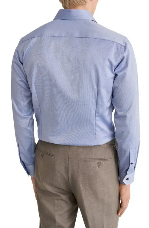 Eton Slim Fit Textured Dress Shirt