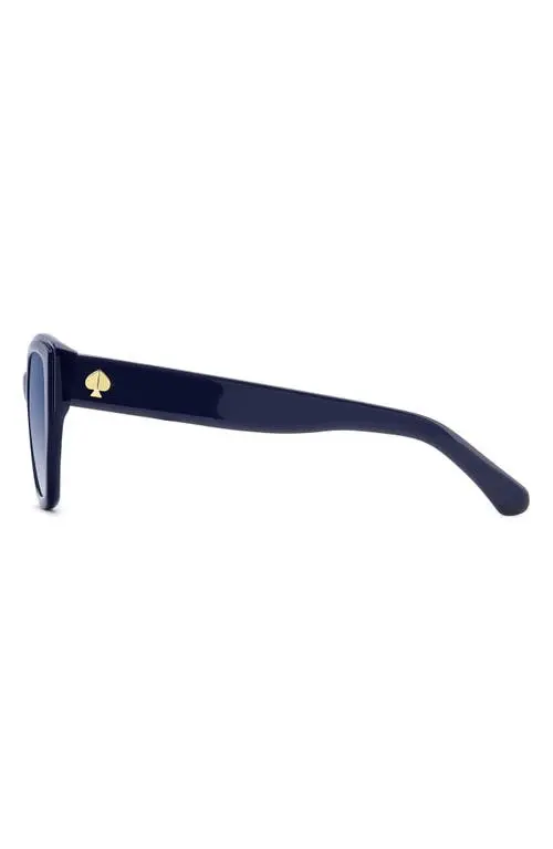 Kate Spade New York Yolanda Cat Eye Sunglasses - Blue/dark Blue