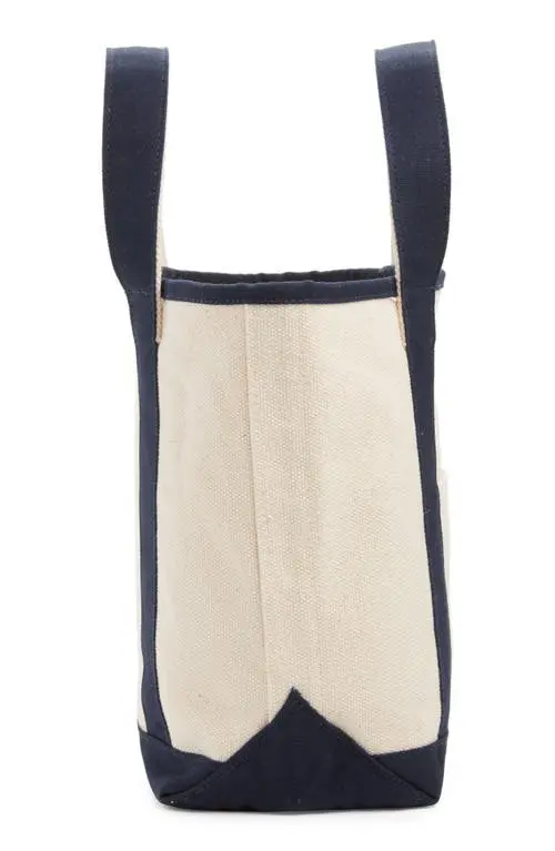 FAVORITE DAUGHTER Small Logo Embroidered Canvas Tote